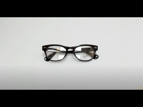 Ray Ban Eyeglasses Model- RB-2201-V Color-2012 Havana/Gold - YouTube