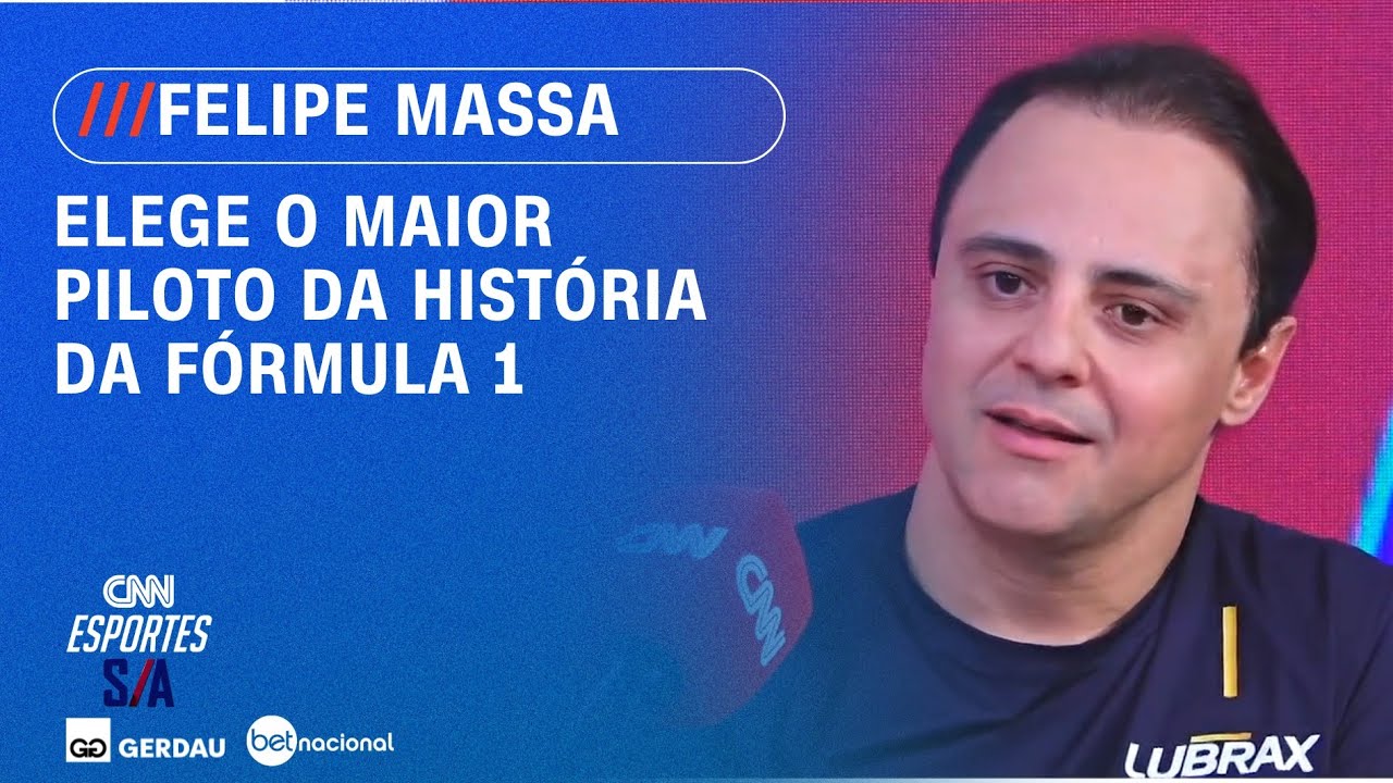 Felipe Massa elege o maior piloto da história da Fórmula 1 | CNN ...