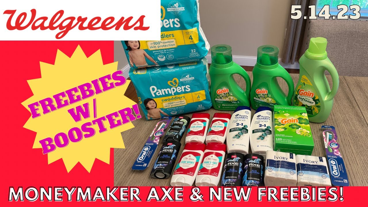 Walgreens Freebies & Moneymakers 5.14 - MM AXE - FREEBIES w/ Boosters ...