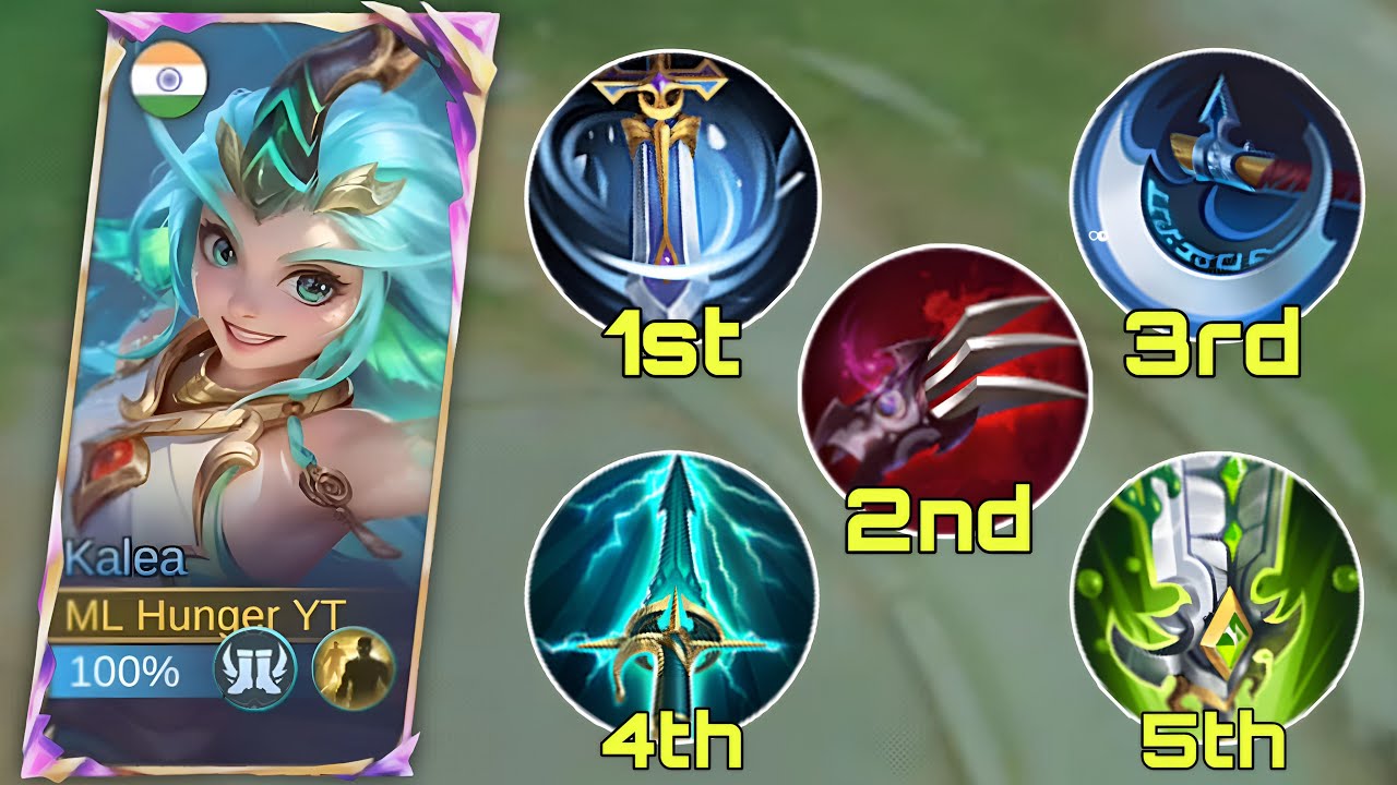 NEW HERO KALEA WTF ATTACK SPEED BUILD!! 200% SPEED HACK!?😱(must try ...