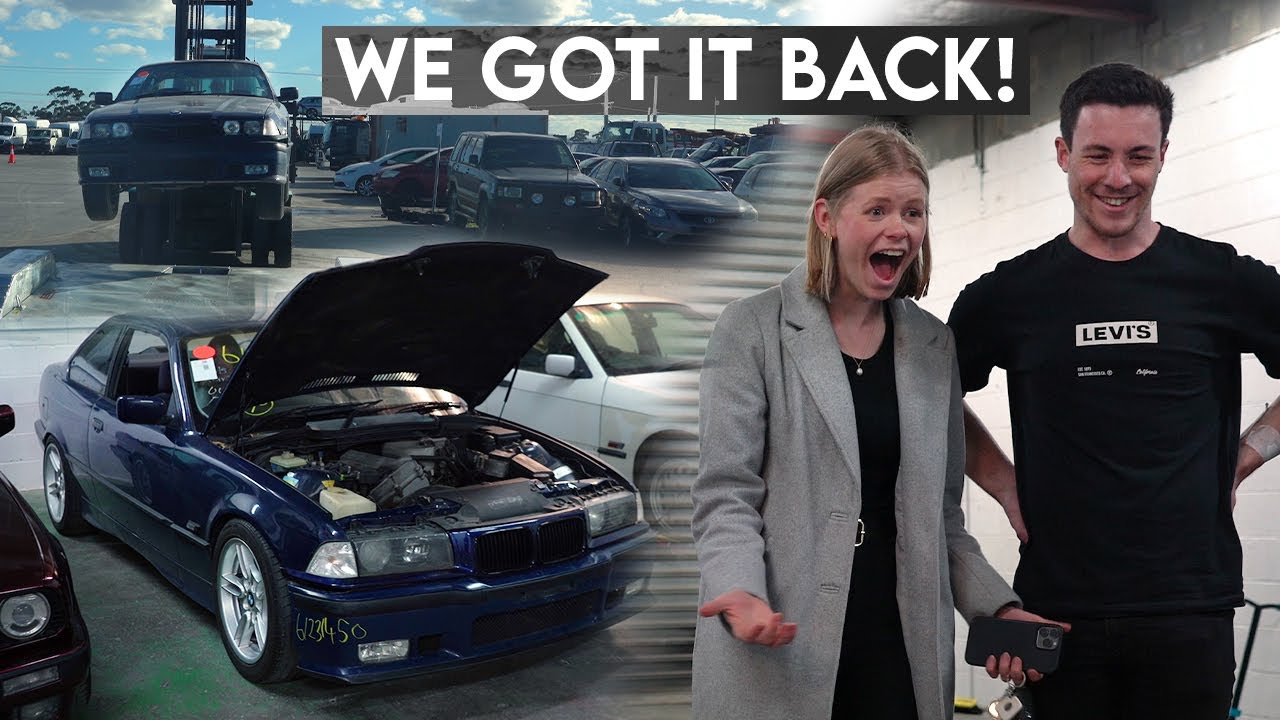 I Bought Back My Girlfriends Crashed BMW E36! - YouTube