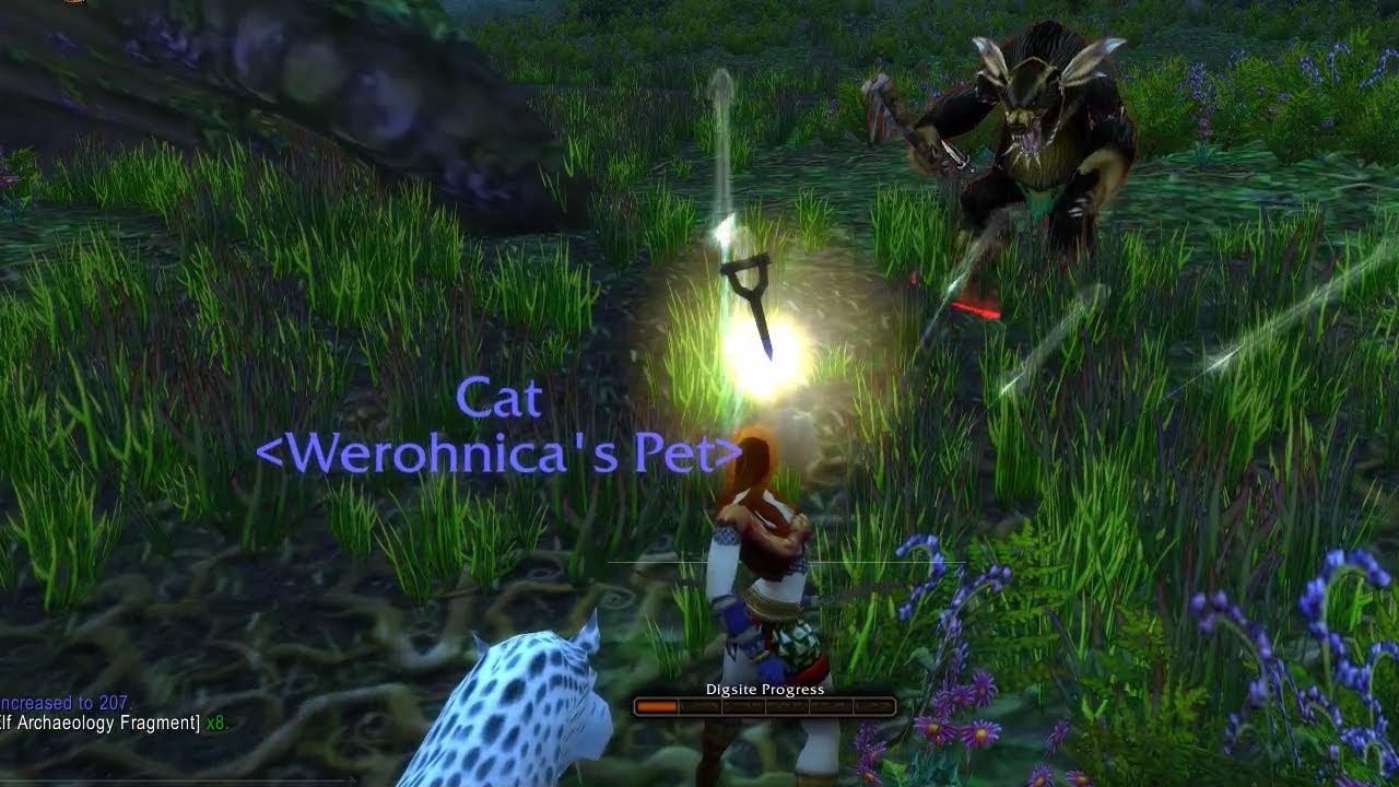 World Of Warcraft Archaeology: Ashenvale part 15 The Ruins of Ordil ...