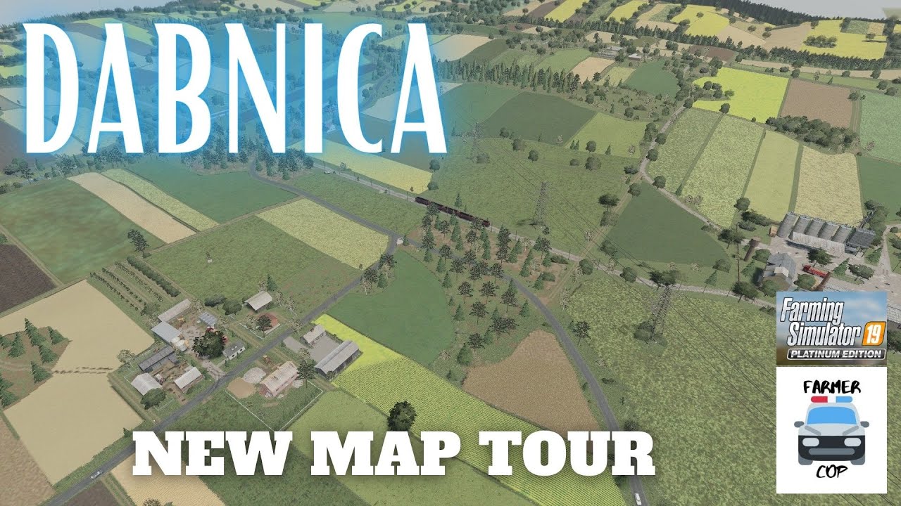 "Dabnica" New Mod Map Tour in Farming Simulator 19 - YouTube