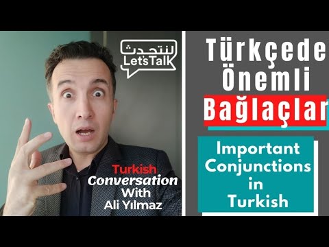#LearnTurkish | Important Conjunctions 1 /  Önemli Bağlaçlar 1