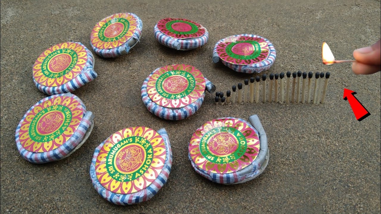 Diwali Ground Chakri Circle Vs Big Ground Chakkar Experiment😱 Diwali ...