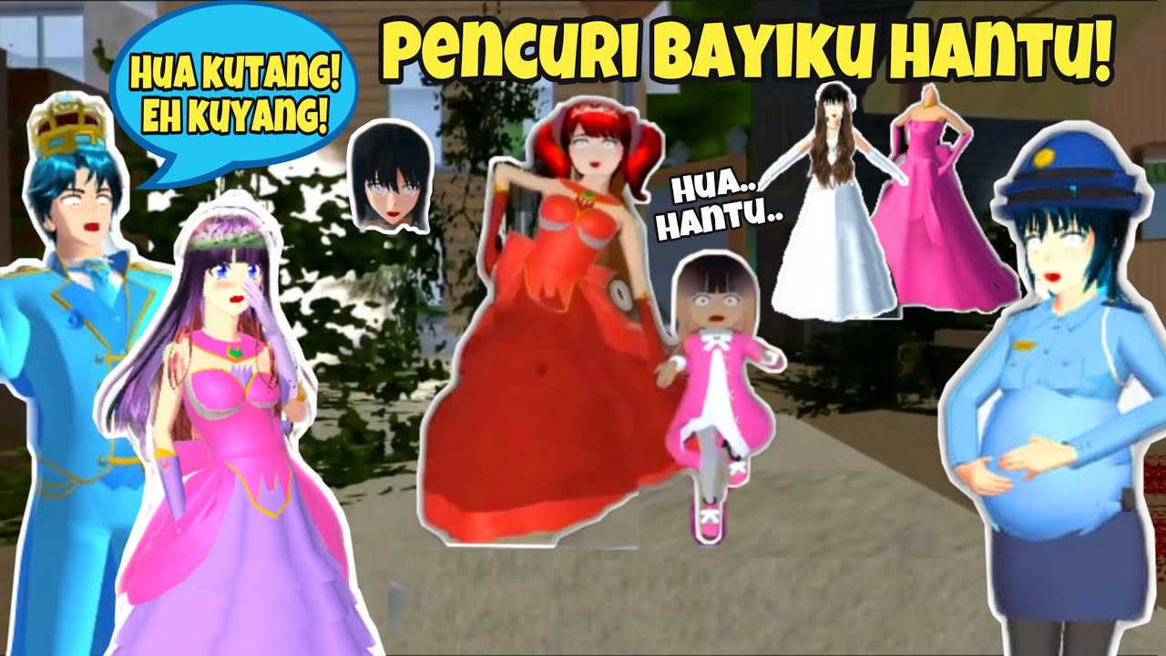 YUTA MIO IBU POLISI HAMIL Tangkap PENCURI BAYI! SETAN KUBURAN ANGKER ...