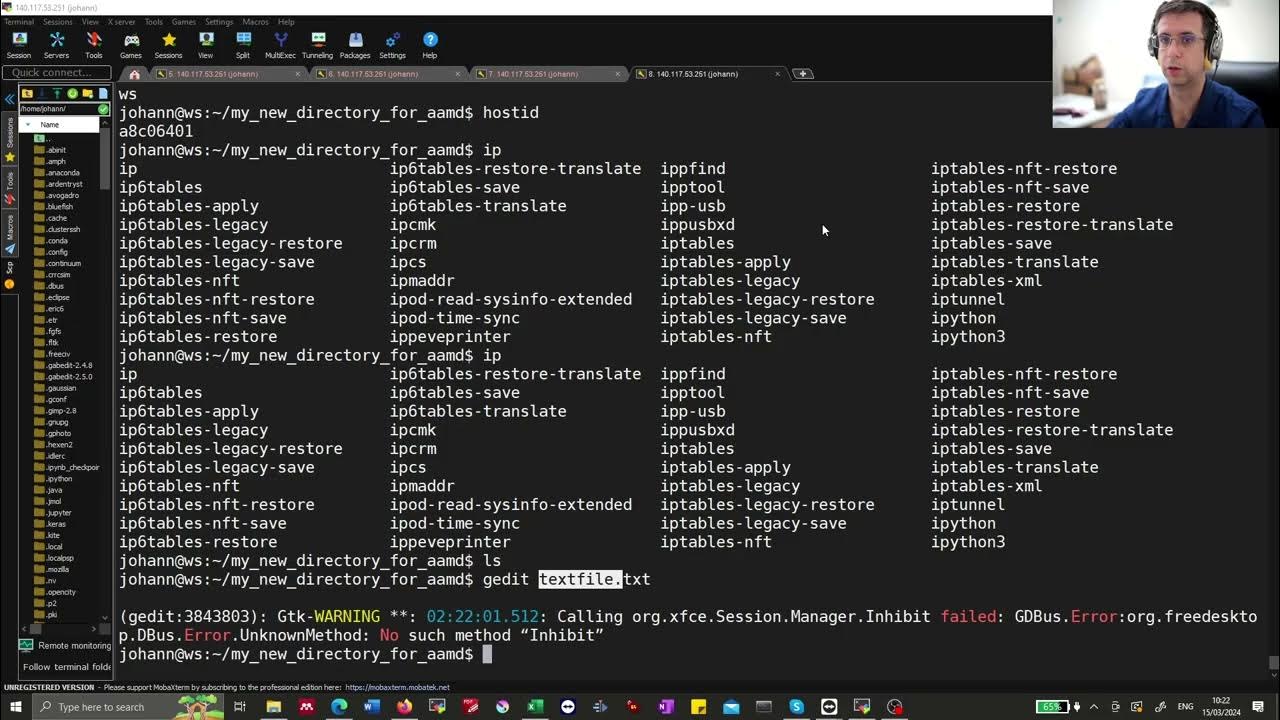 0.3 Basic file handling in UNIX - YouTube