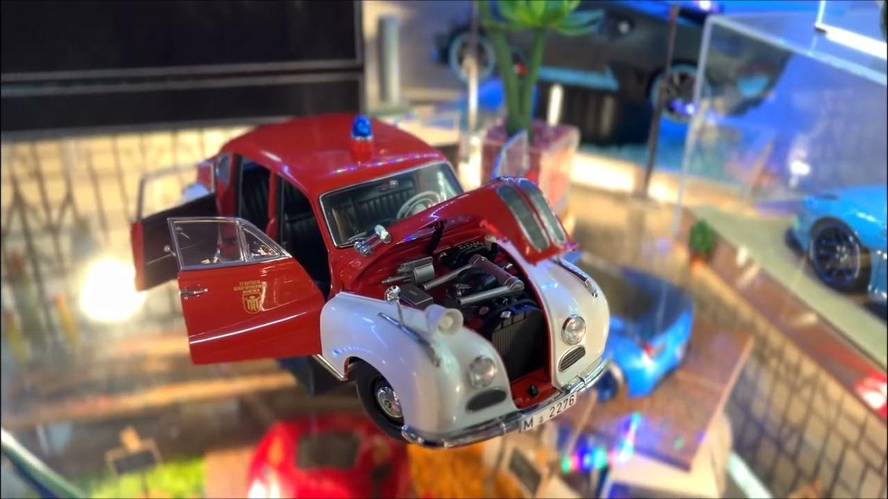 My 1:18 Model Car Collection - Update 17 - BMW 502 Fire Brigade München AUTOart - YouTube