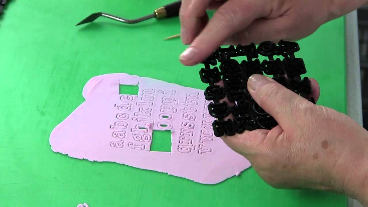 Patchwork Cutters - Using the Classic and Tubby Alphabet Sets - YouTube