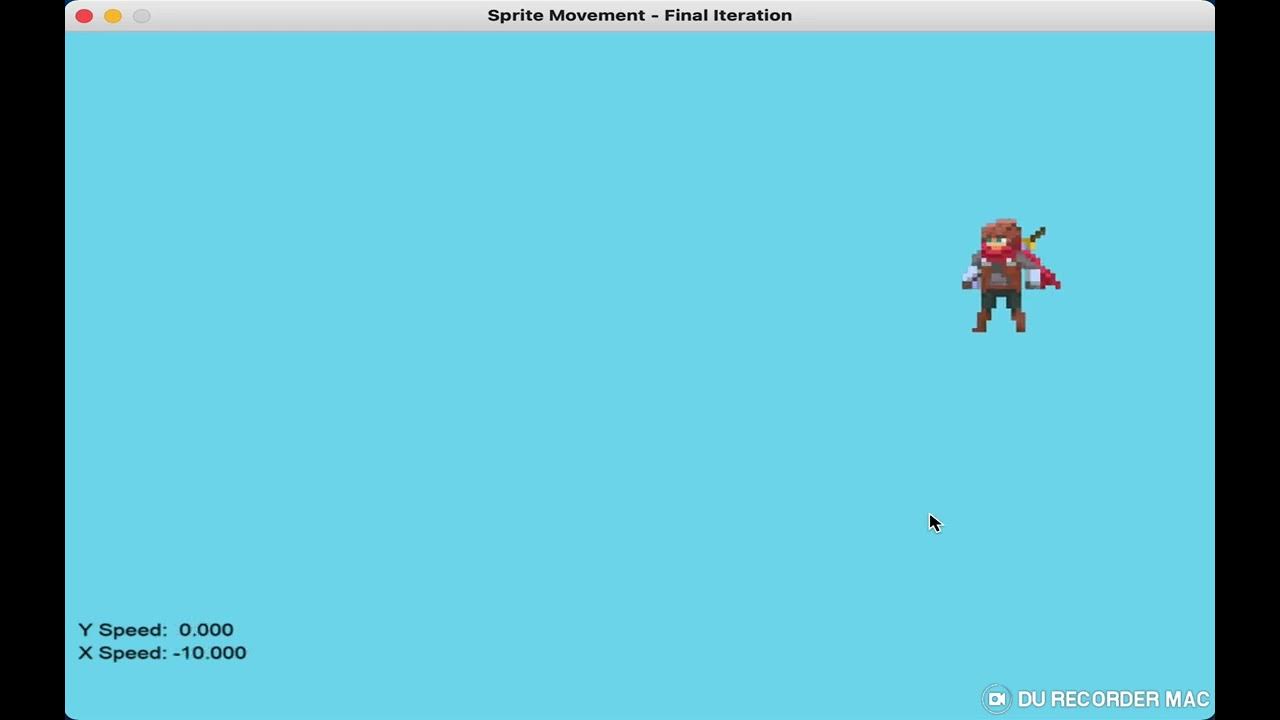 Sprite Movement - Final Iteration - YouTube