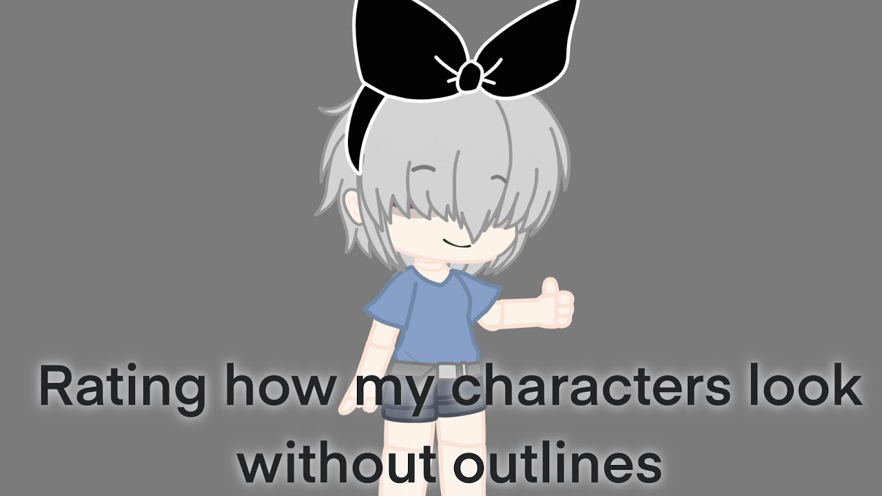 Rating how my characters look without outlines (super short) ||read ...