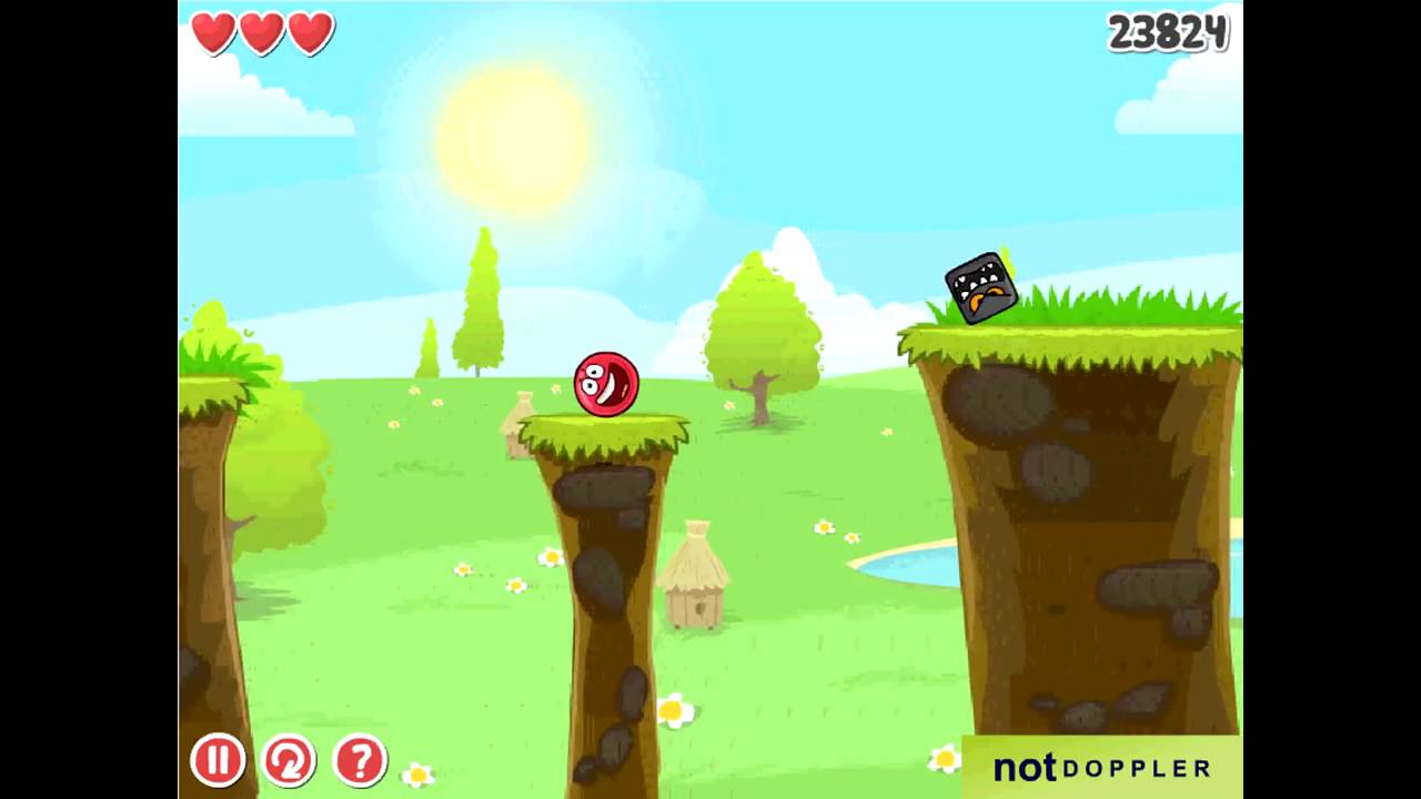 Red Ball 4 Game Walkthrough all 1 15 lvl Boss fight - YouTube