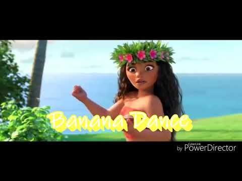 BANANA DANCE CHALLENGE !!! - (Moana)