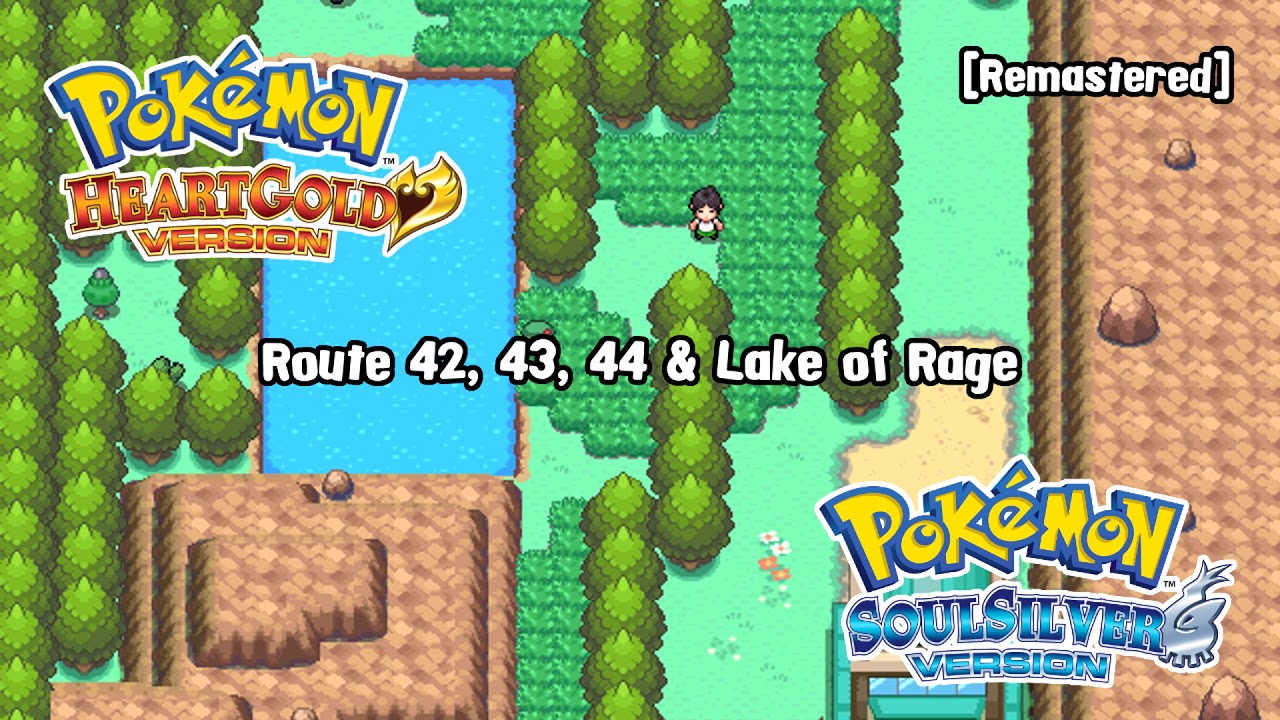 Pokémon GSC, HG/SS - Route 42, 43, 44 & Lake of Rage Theme [Remastered ...
