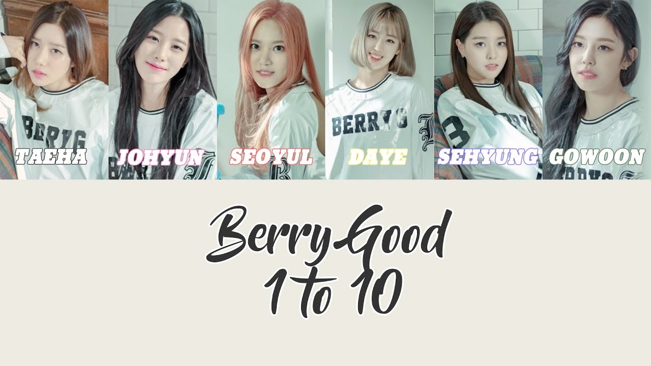 [LEGENDADO PT-BR] Berry Good (베리굿) - 1 to 10 (하나하나) - YouTube