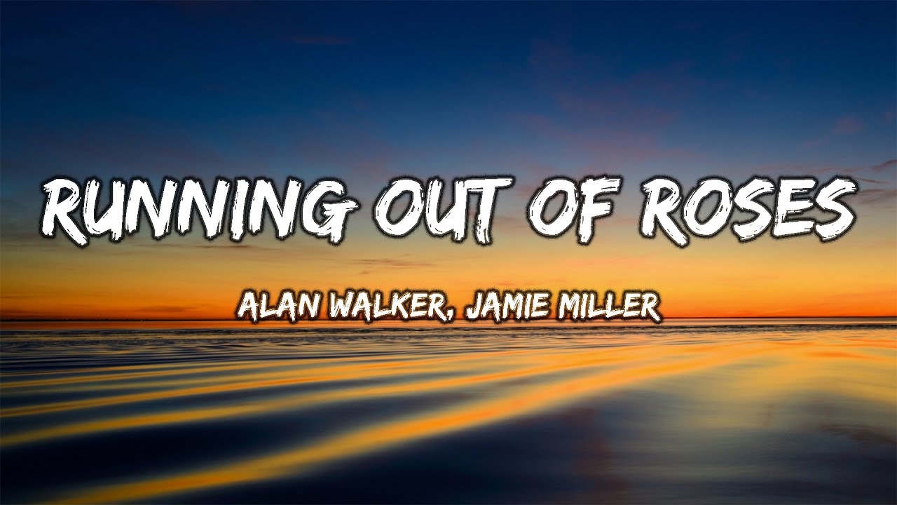 Running Out Of Roses - Alan Walker, Jamie Miller ( Lyric ) - YouTube