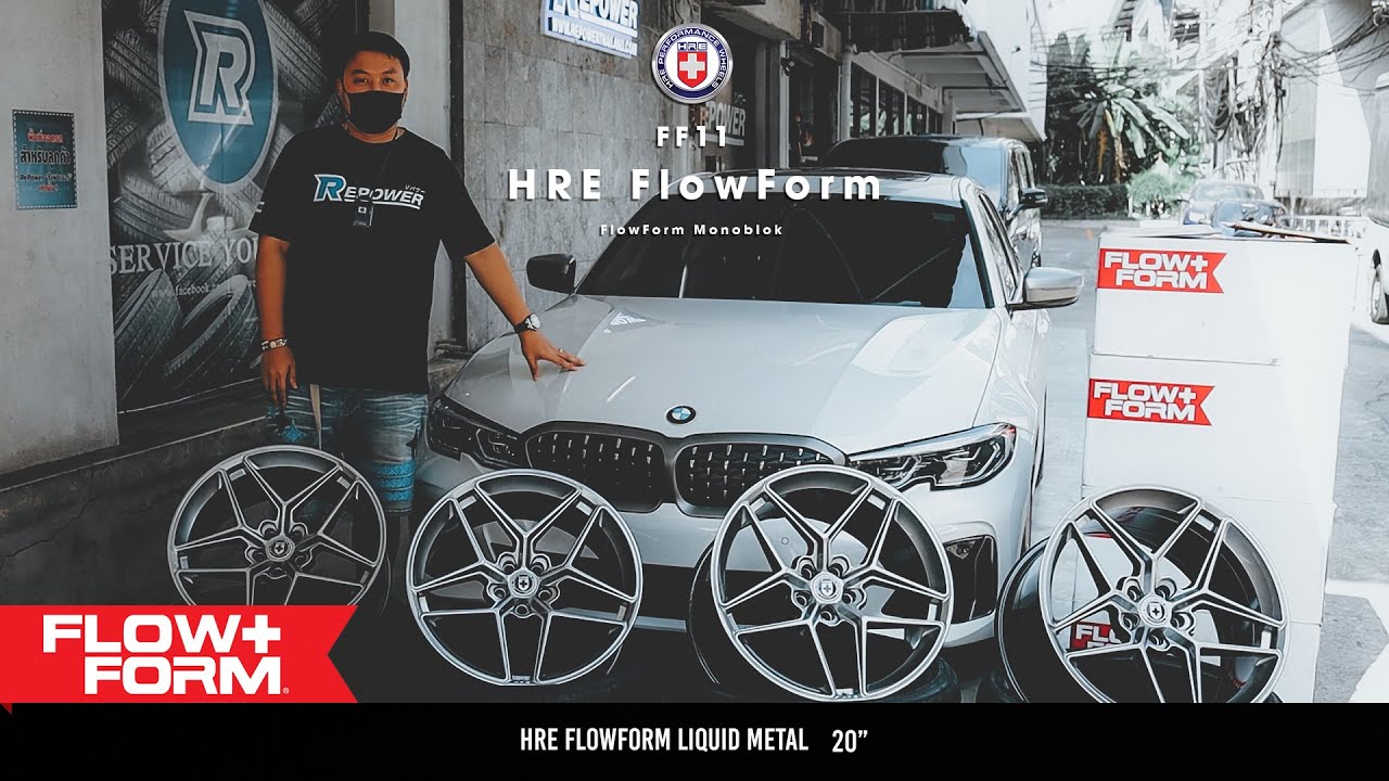 Review : ล้อแม็ก HRE Wheels (FlowForm FF11) x BMW M340i - YouTube