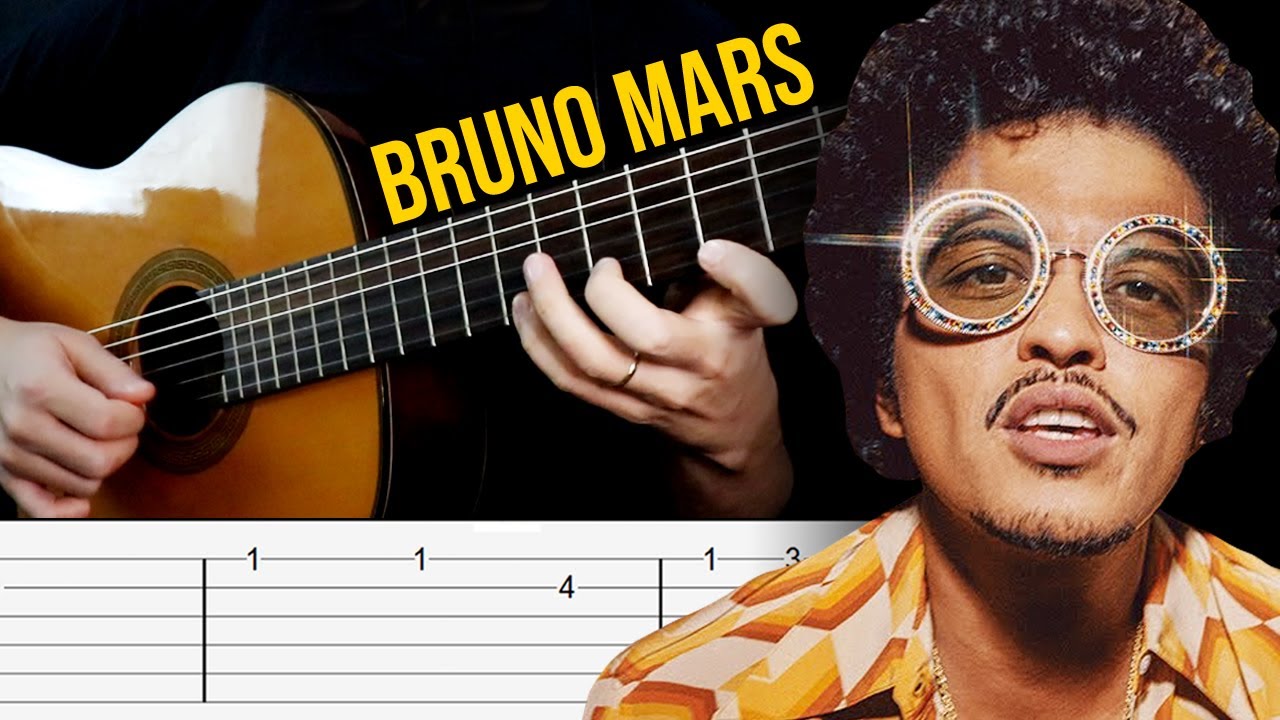 LEAVE THE DOOR OPEN Guitar Tutorial (TABS) | Bruno Mars/Silk Sonic ...