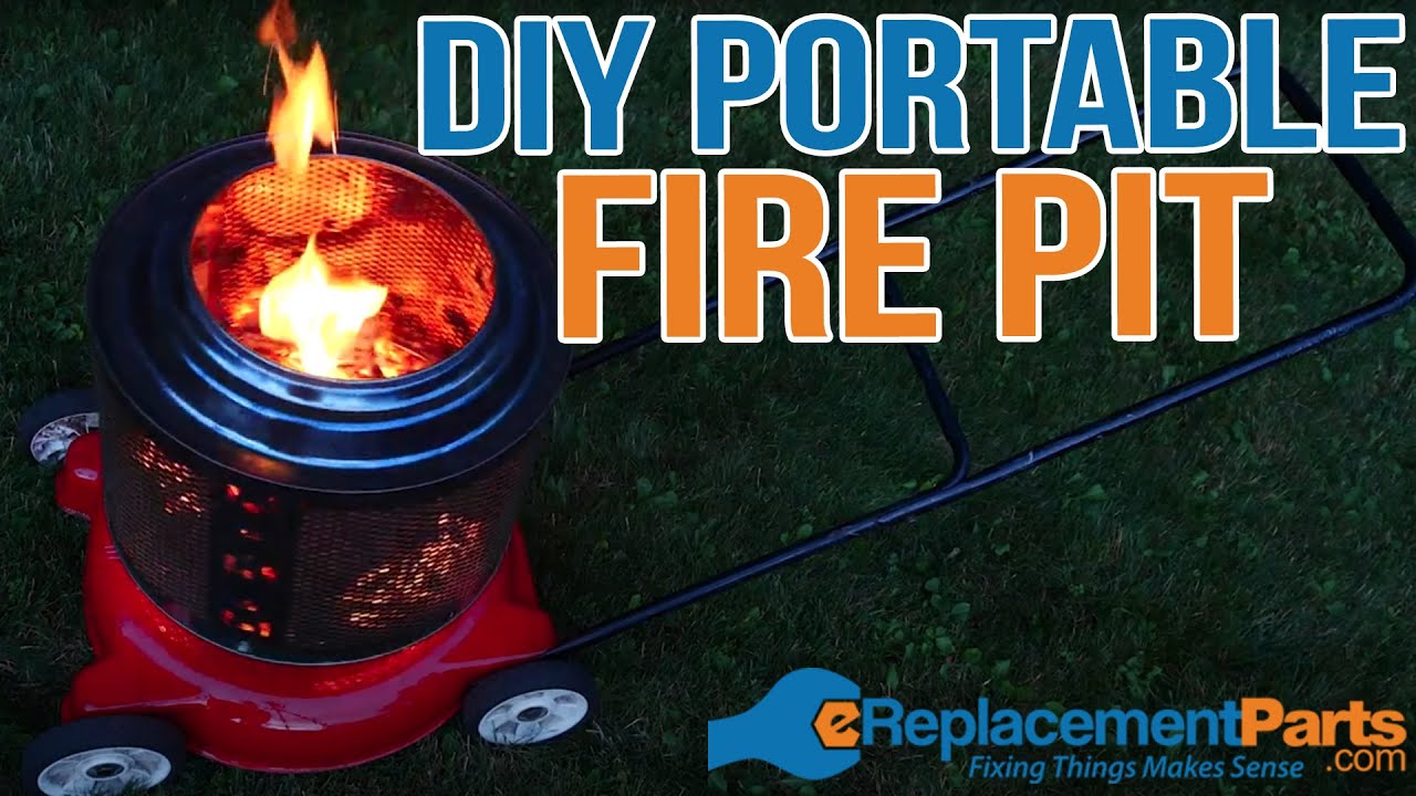 Backyard Projects: How to Build a Portable Fire Pit | eReplacementParts ...