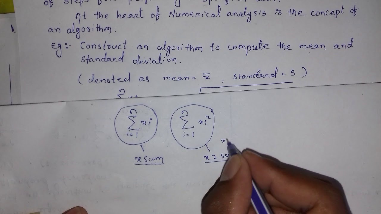 Algorithms of Numerical methods for +3 4th semester /mathematics - YouTube