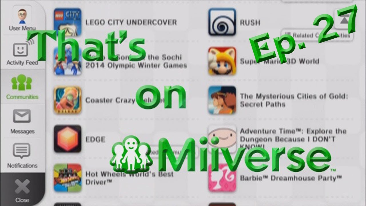 BAD MIIVERSE POSTS! - That's on Miiverse Ep. 27! - YouTube