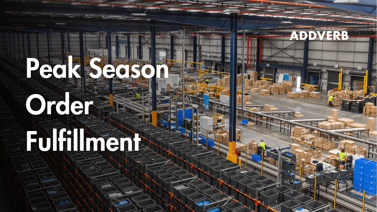 Order Fulfillment for Peak Season | Warehouse Automation - YouTube
