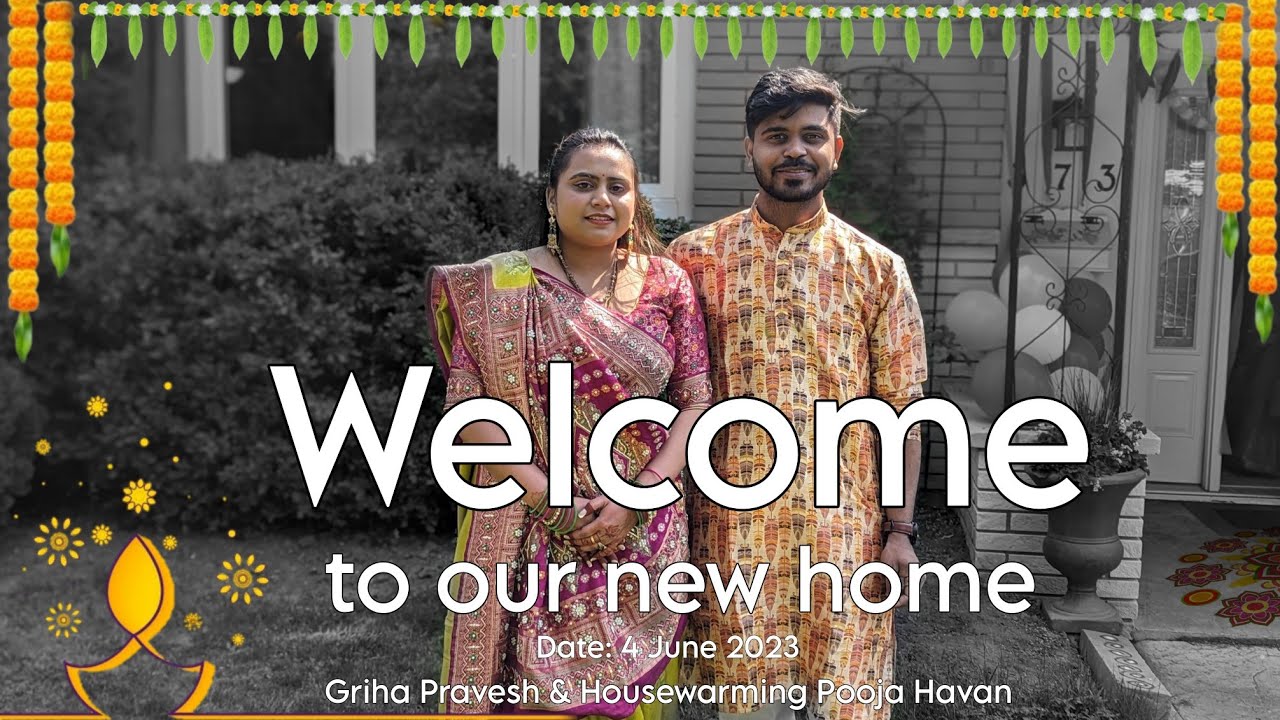 Housewarming ceremony with Griha Pravesh Vastu Havan Gujarati Rituals ...