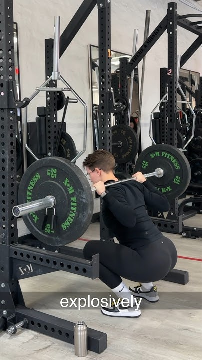 Barbell Back Squat (Eccentric) - YouTube