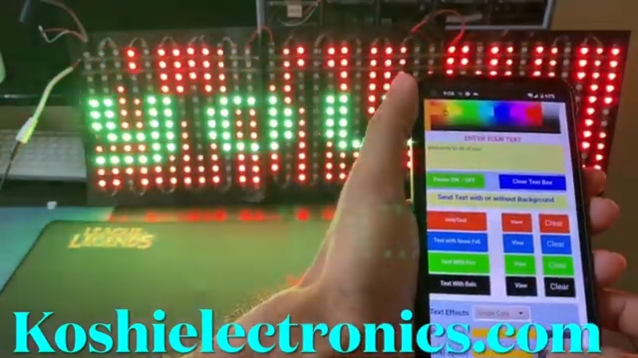 New update on Pixel led WiFi English language controller | Hindi | koshi electronics - YouTube