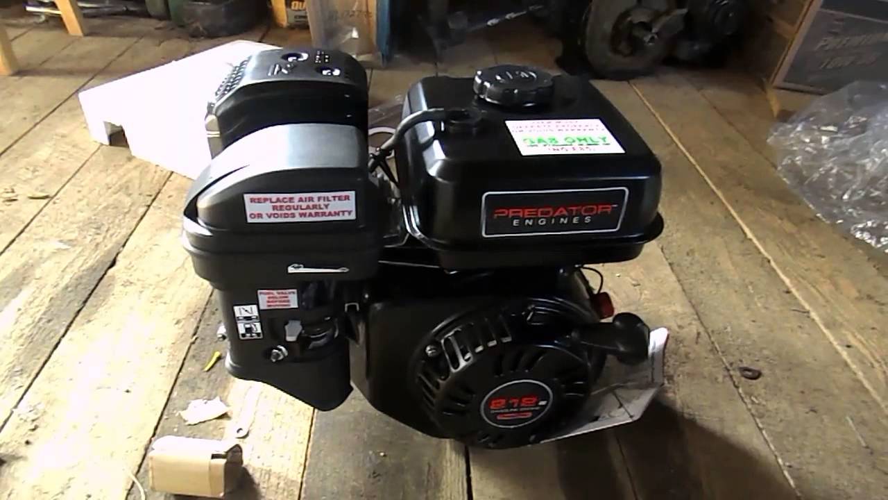 unboxing of the new predator for the 72 sears mud mower - YouTube
