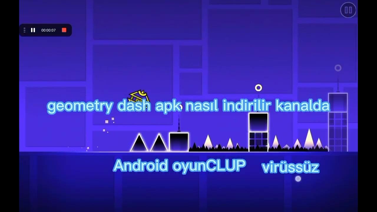 apk geometry dash nasıl indirilir yorumlarda - YouTube