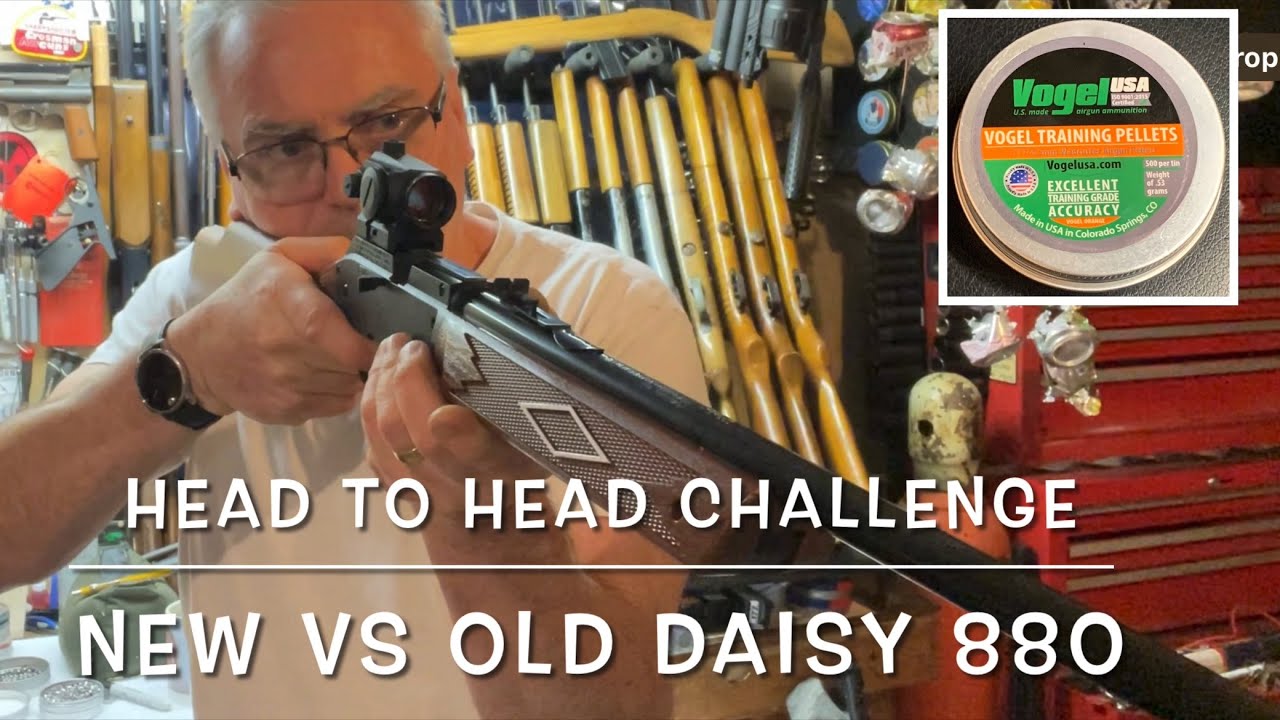 Head to head challenge new vs old Daisy 880’s 1985 vs 2023 - YouTube