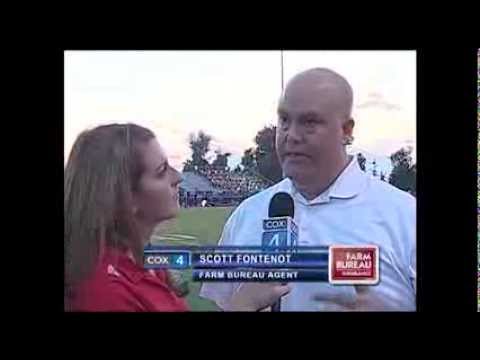 Blair Abene with Scott Fontenot from Farm Bureau Insurance. - YouTube