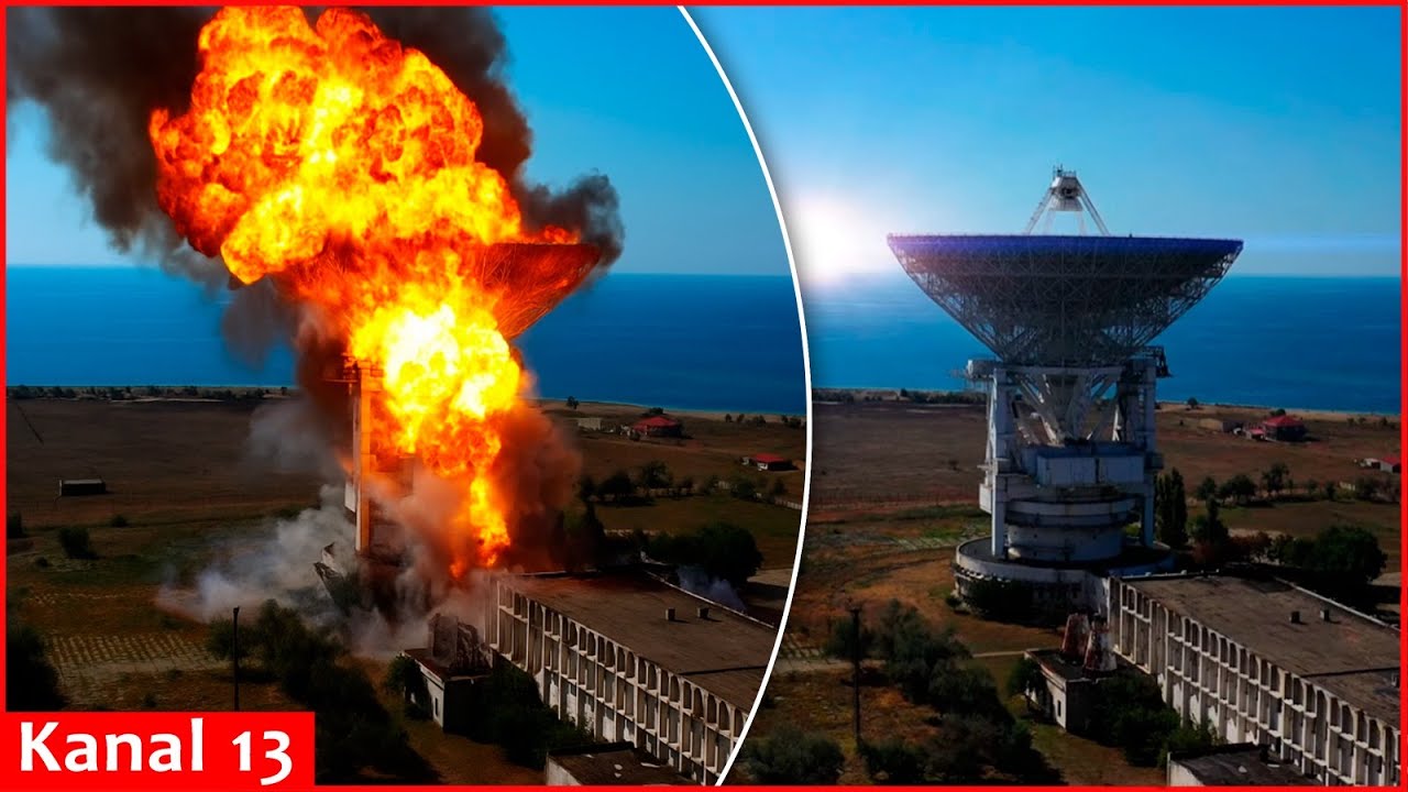 Ukraine cripples Russia’s RT-70 space telescope in Crimea: Kremlin space program has been ...