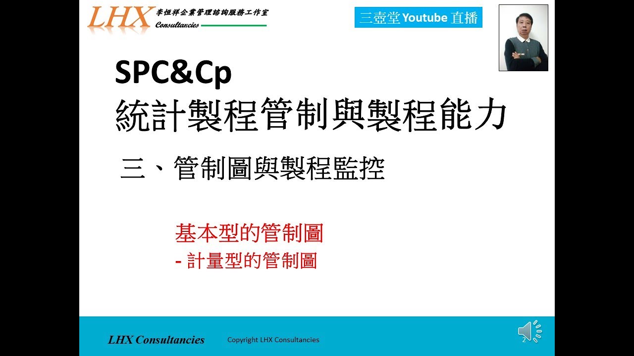 041c SPC&Cp 製程品質管理與製程能力 課程 基本型的管制圖 計量型的管制圖 - YouTube