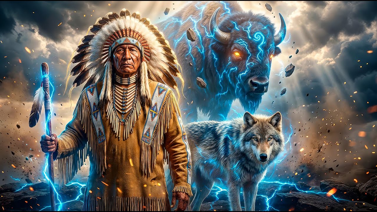 The Lost Buffalo Spirit Chant – Native American Healing Music for ...