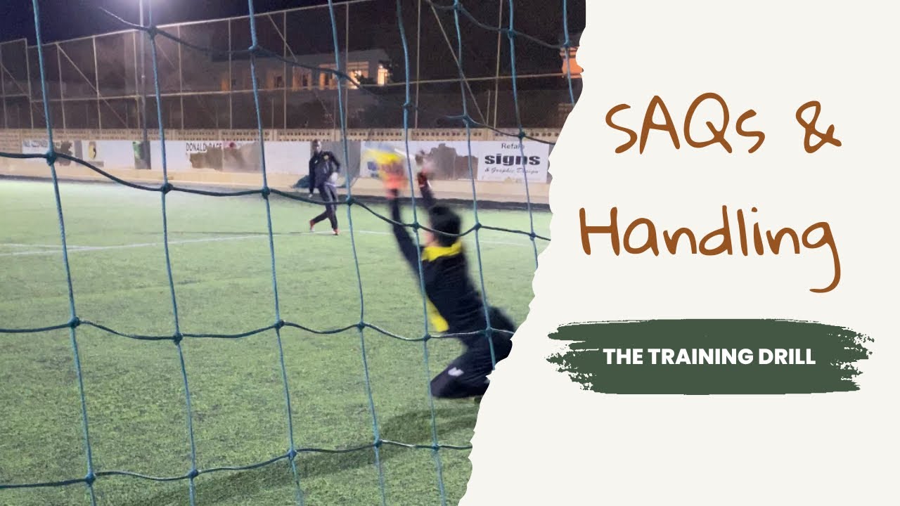 SAQs & Handling | Goalkeeper Training | The Training Drills - YouTube