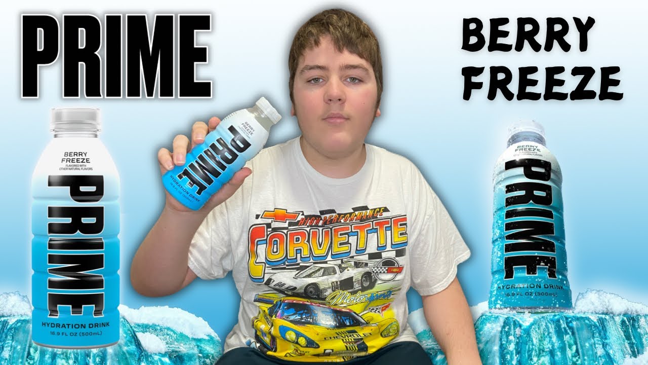 New Berry Freeze Prime Taste Test - YouTube