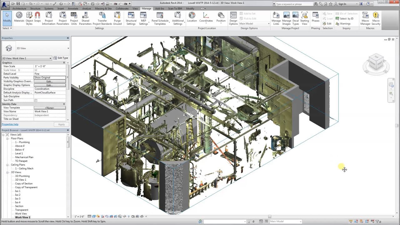How We Processed A Mechanical Project From Laser Scan to Final ...