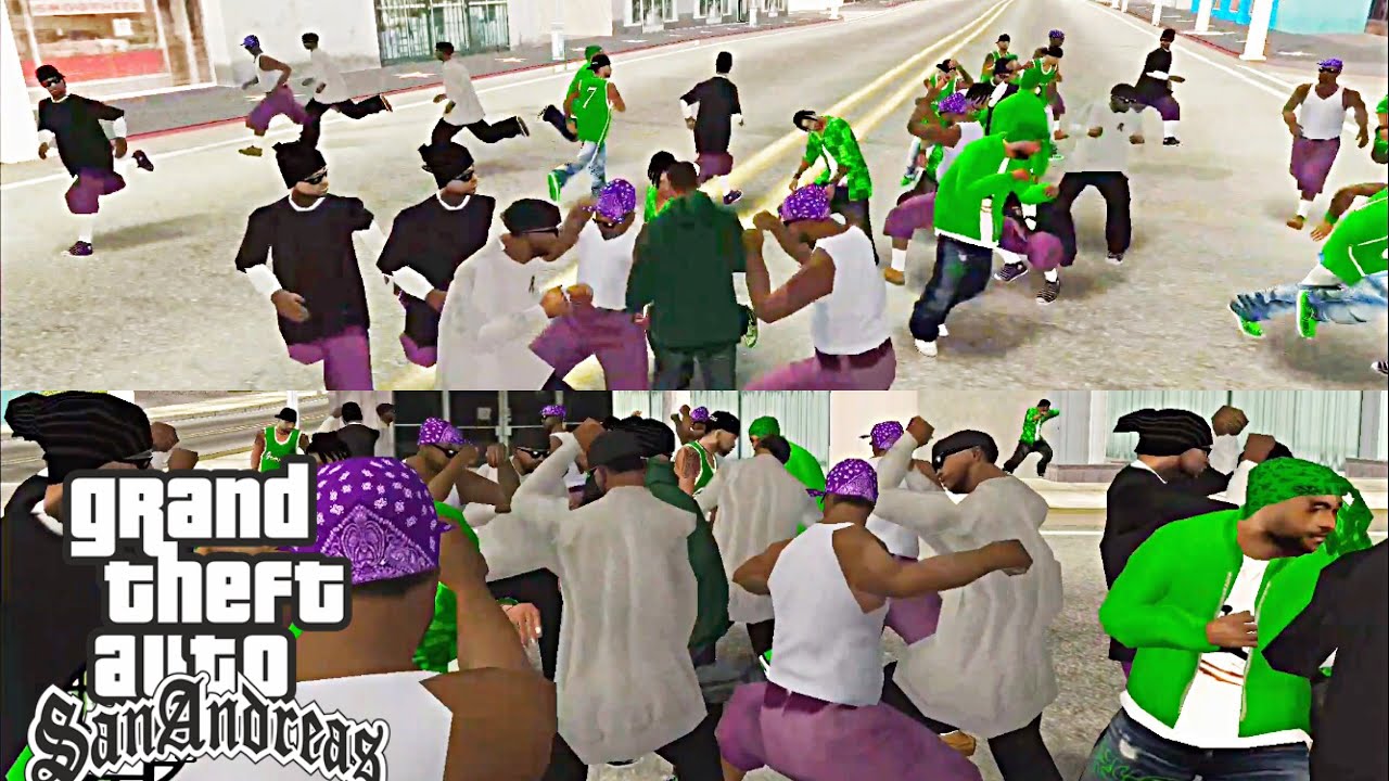 GTA San Andreas FAM mission 1 Mod Showcase Gameplay - YouTube