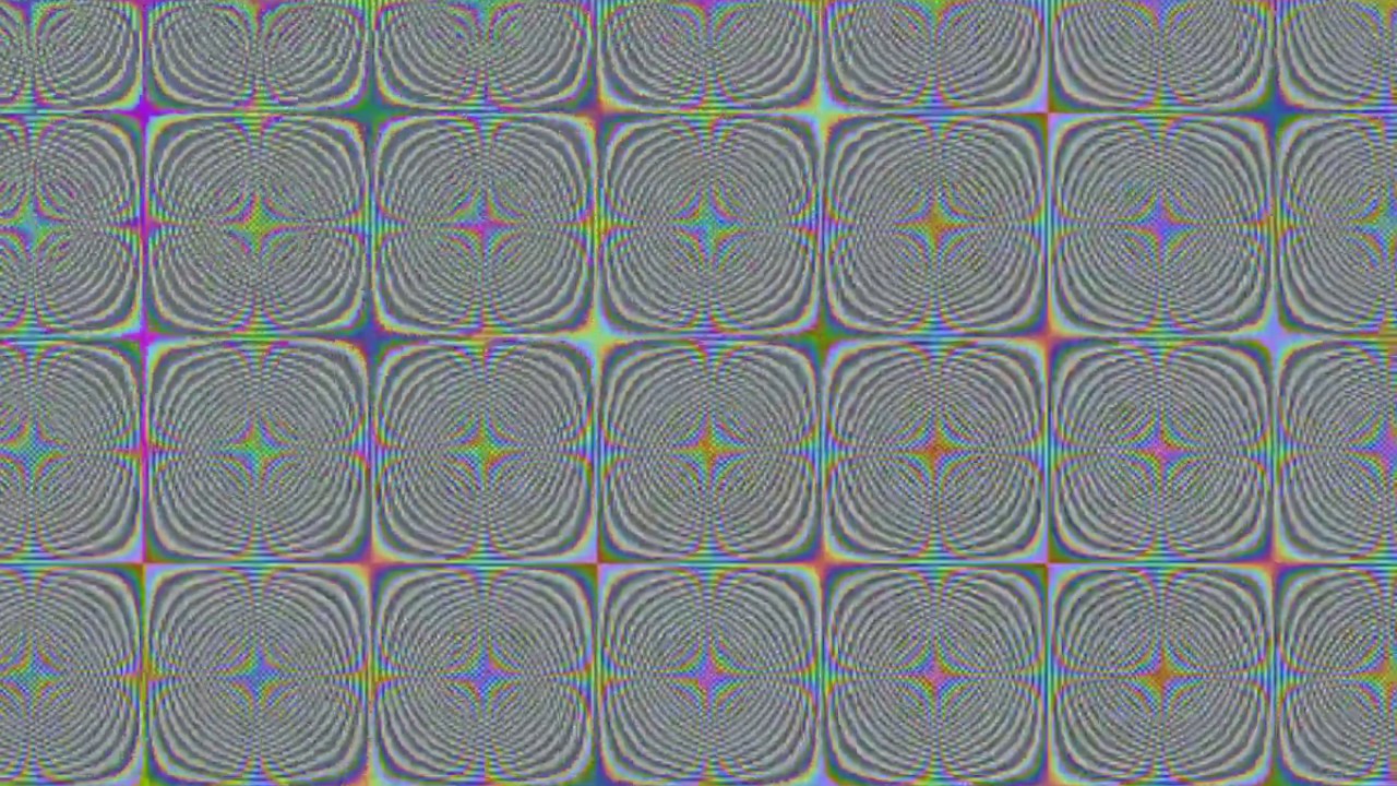 Moiré effect - YouTube