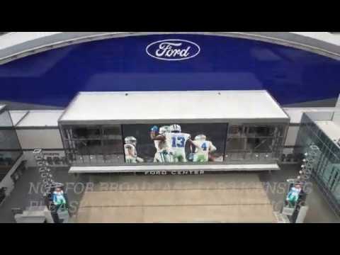 Dallas Cowboys The Star In Frisco and Ford Center Drone Footage Full HD ...