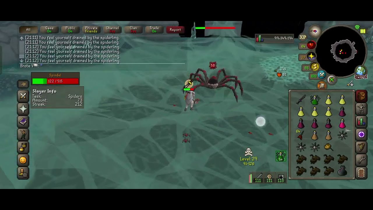 OSRS MOVIL SPINDEL GUIDE - YouTube