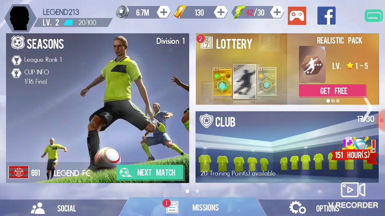 Rf real football gamaplay 😎😎😎 - YouTube