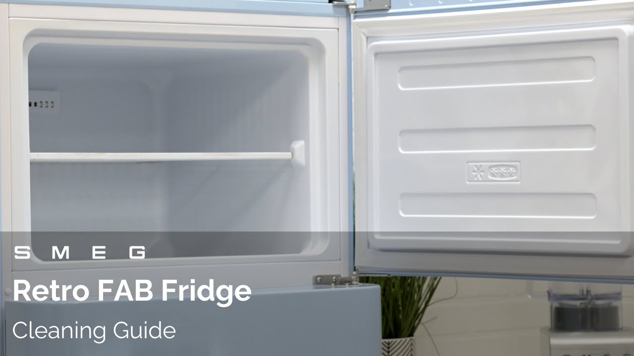 How to Clean Your FAB Fridge | Smeg Refrigeration - YouTube