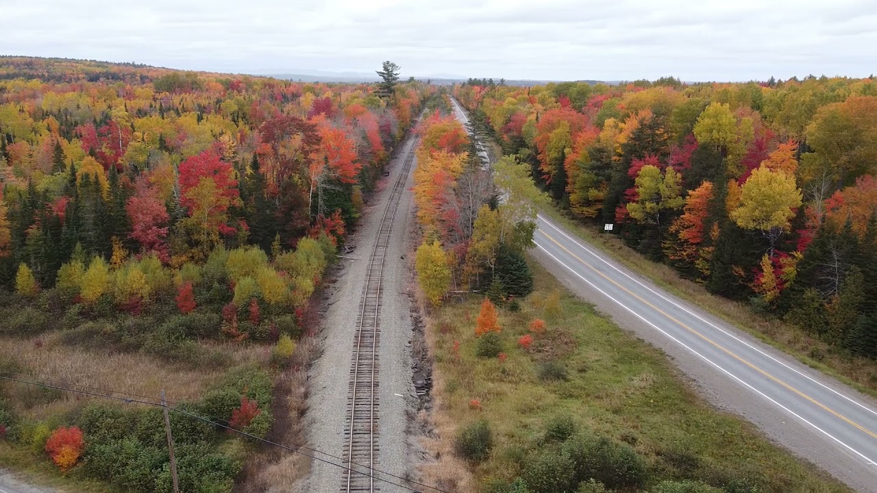 Fall in Milo, Maine - YouTube