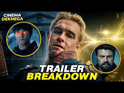 The Boys Season 5 Trailer Breakdown in Hindi | Homelander vs Butcher! | Cinema Dekhega