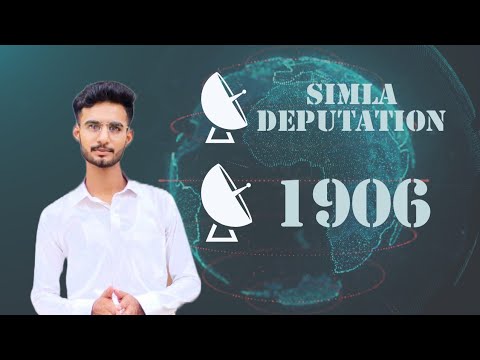 Simla Deputation| 1906| Sir Agha khan|Syed Ameer Ali| Pakistan History ...