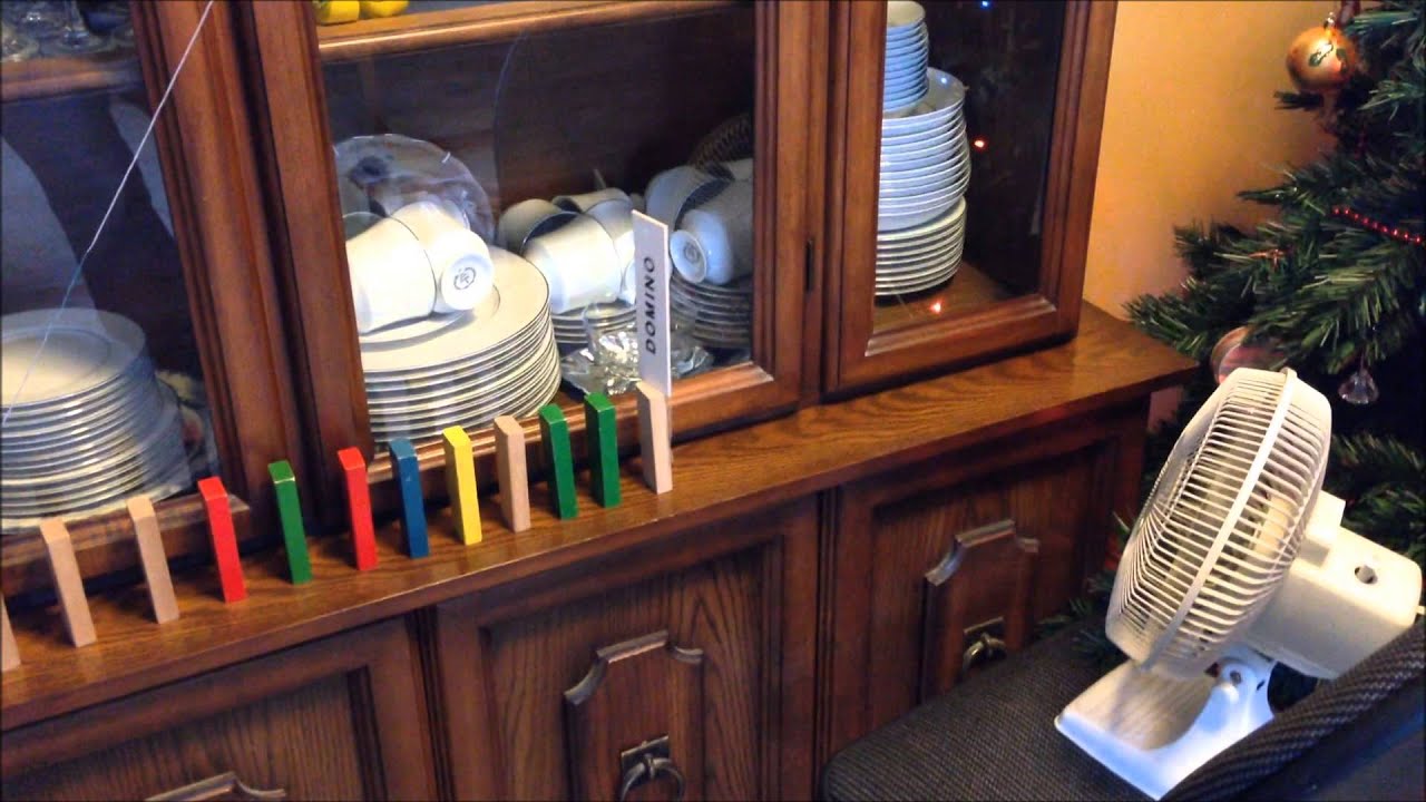 Evan's Rube Goldberg Project - YouTube