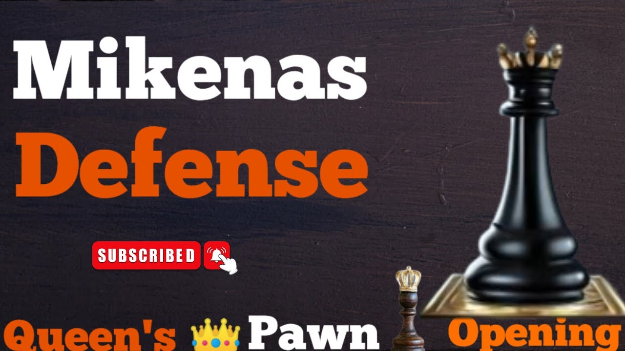 Learn To Play Queen's👑 Pawn Opening | Mikenas Defense |♟️ Chess Master ...